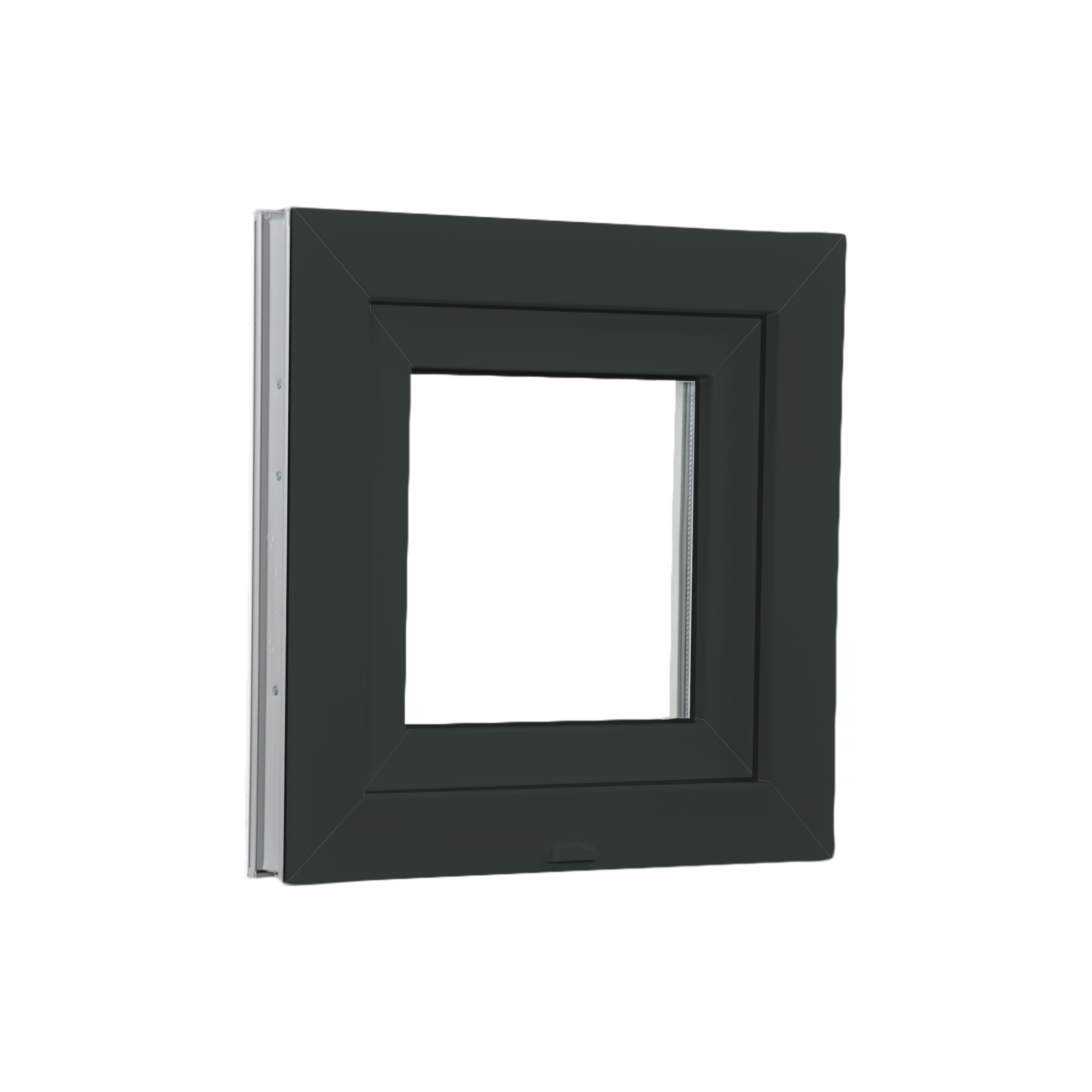 Plastová okna černá - antracit/bílá, jednokřídlá - LD stav - Plastová ...