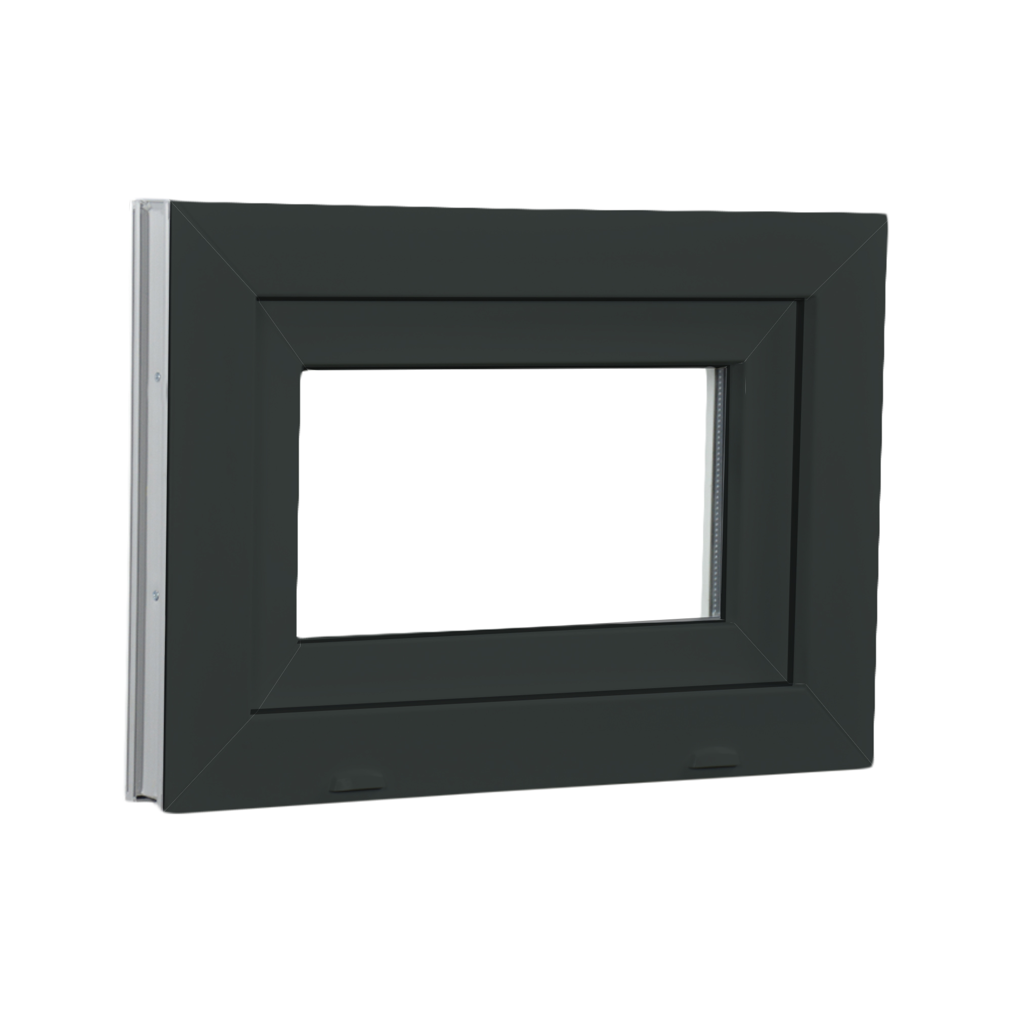 Plastová okna černá - antracit, jednokřídlé - LD stav - Plastová okna a ...